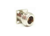 China Female Nickel Plated RF N Connector Outer Conductor Center Resistance ≤1.5mΩ for sale