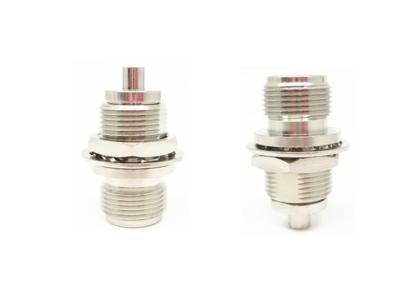 China Female Nickel Plated N Type RF Connector Straight Bulkhead 50Ohm N-KYB3-2 for sale