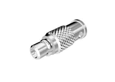 China MMCX RF Coaxial Straight Crimp Connector , MMCX PCB Connector Customized for sale