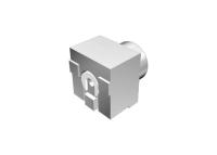 China 50Ohm Female MMCX RF Connector Microstrip Series Brass Material Easy to Operate for sale