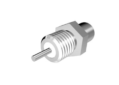 China Straight Female MMCX RF Connector 50Ω Impedance With Silicone Rubber Sealing Ring for sale