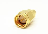 China Gold Plated 6GHz SMA Male to MCX Female RF Coaxial Adapter Connector for sale