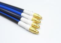 China MMCX Male to Male RF Cable Assemblies with Cable Type EF316D Diameter=0.54mm 50Ω Impedance for sale