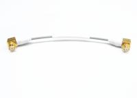 China SMP Female Right Angle RF Cable Assemblies For Mobile Communication Cable for sale