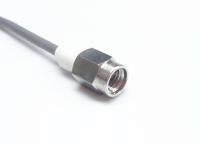 China Precision Male Coaxial Cable Fittings SSMA /SSMP Custom Coax Cable Assemblies with Cable CXN3506 for sale