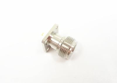 China Bulkhead N Type RF Connector 50Ω Impedance Female Small Size CE ROHS for sale