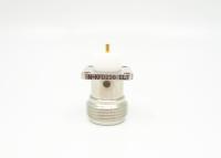 China Coaxial Female N Type RF Connector Nickel Plated 4 Holes Flange Mount for sale