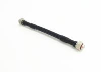 China 4.3-10 Male RF Coaxial Connector Straight Clamping Connectors 50Ω Impedance for sale