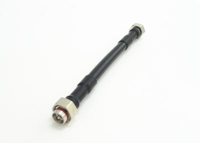 China 4.3-10 Male RF Coaxial Connector Straight Clamping Connectors 50Ω Impedance for sale