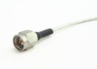 China 50Ω RF Antenna Connector SMA Stainless Steel Cable Assemblies with 2# Semi-rigid/Semi-flexible Cable for sale