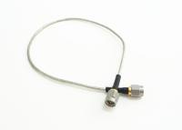 China 50Ω RF Antenna Connector SMA Stainless Steel Cable Assemblies with 2# Semi-rigid/Semi-flexible Cable for sale