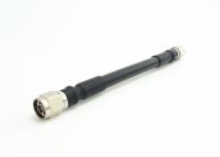 China Nickel Plated RF Cable Assemblies N Male To Male Solder Type For Base Station Antenna for sale