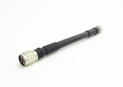 China Nickel Plated RF Cable Assemblies N Male To Male Solder Type For Base Station Antenna for sale