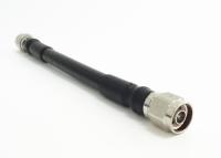 China Nickel Plated RF Cable Assemblies N Male To Male Solder Type For Base Station Antenna for sale