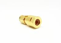 China Mini Size Brass Male SMA RF Connector For LMR200 MF147B CXN3449 Cable for sale