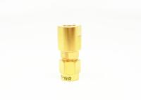 China Mini Size Brass Male SMA RF Connector For LMR200 MF147B CXN3449 Cable for sale