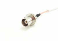 China Right Angle Wire Harness Assembly 50Ohm BNC Female To MCX Male CE ROHS for sale