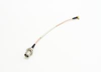 China Right Angle Wire Harness Assembly 50Ohm BNC Female To MCX Male CE ROHS for sale