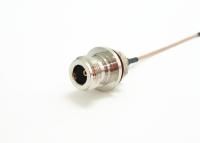 China Custom N / MCX Cable Assembly Microwave Cable Assemblies Au Plated 50Ω Impedance for sale