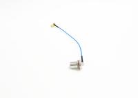 China SMA Male Right Angle To N Female Bulkhead Right Angle RF Cable Assemblies with 2#Semi-rigid/Semi-flexible Cable for sale