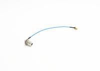 China SMA Male Right Angle To N Female Bulkhead Right Angle RF Cable Assemblies with 2#Semi-rigid/Semi-flexible Cable for sale