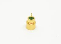 China Brass Material Coaxial SSMP Connector , Hermetic Seal Connector Light Weight for sale