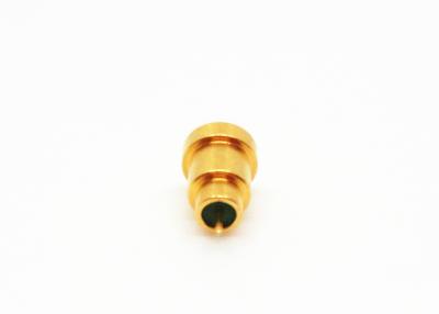 China Gold Plated Hermetic Seal SMPM RF Connector Male Straight Blind Connector for sale