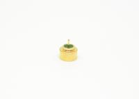 China Gold Plated Hermetically Sealed SSMP Male Smooth Bore Connector for PCB SMPM for sale
