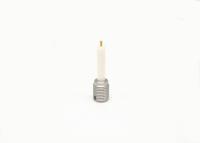 China Passivated Stainless Steel SMP Male Thread-In Mount Connector with Extended Insulator for sale