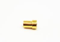 China Gold Plated SMPM RF Connector Male To Male Rf Coaxial Connector 50Ω Impedance for sale