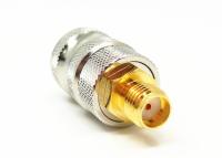 China Impedance 50Ω RF Antenna Connector SOSMA Nickel Plated Mount Connector High Frequency for sale