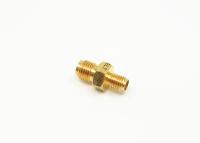 China 50Ohm RF Cable Adapters Gold Plated Straight SMA/SSMA-KK with 18GHz Frequency for sale