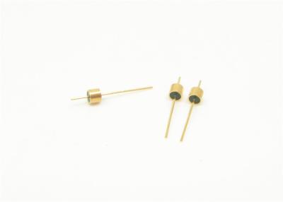 China Single Pin Hermetic Electrical Connectors Kovar 4J29 Material Gold Plated Surface JM2016A for sale