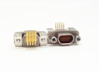 China Aluminum Alloy J30J Series Connector Right Angle 9 Pin for sale