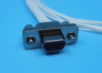 China 500 Cycles Durability Rectangular J30j Connector With 500mm AFR250 White Cable for sale