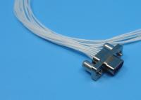 China 500 Cycles Durability Rectangular J30j Connector With 500mm AFR250 White Cable for sale