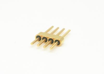 China 4 Pins Hermetic Glass To Metal Seal Connectors Spacing 1.27mm Multi Pin Headers JMC-242 for sale