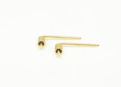 China Right Angle Glass To Metal Seal Feedthrough Gold Wire Bonding Single Pin JMC-925-JH for sale