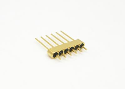 China 6 Pins Hermetic Glass To Metal Seal Connectors Kovar 4J29 Material For Sensor JMC-682-JH for sale