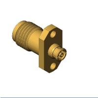 China Stainless Steel RF Connector Adapter K Female to SMP Female Straight Type for sale