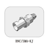 China Lightweight 50 Ohm Straight RF Adapter Female BNC To SMA Coaxial Adapter for sale