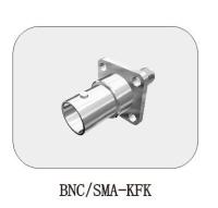 China Lightweight 50 Ohm Straight RF Adapter Female BNC To SMA Coaxial Adapter for sale