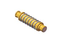 China Gold Plated RF Cable Adapters SMP Female Bullet Spring Loaded Straight to SMP Female for sale