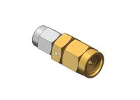 China Brass Gold Plated SMA Male to SSMA Male Adapter for sale
