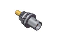 China 50Ohm BNC to SSMB Bulkhead Mount RF Adapter for sale