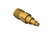 China ROHS 50Ω SMA to Mini SMP RF Coaxial Adapter MIL-C-39012 for sale