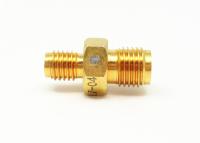 China 50Ohm Gold Plated SMA to SSMA Female RF Adapter for sale