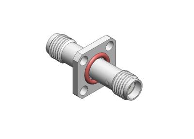 China 50Ω Hermetically Sealed SMA Female to Female Waterproof RF Adapter for sale