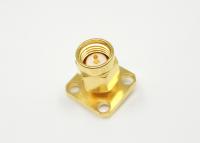China 335V 4 Holes Flange Mount SMA RF Connector for sale