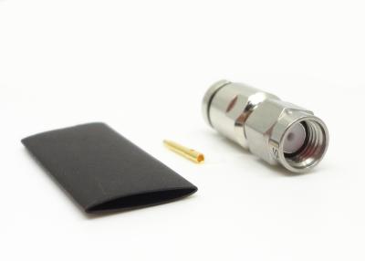China 50Ohm SMA Straight Male Plug Adapter RG142 Cable for sale